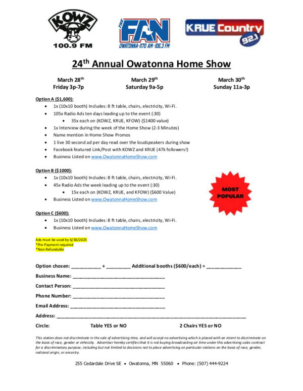 Home Show 2025 – KOWZ Media